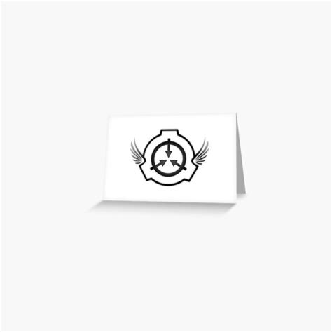 Scpf Logo Greeting Card By Nexusdesigns Redbubble