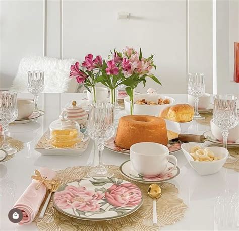 Elegant Breakfast Table Decor Ideias Para Mesa De Café Mesa Brunch