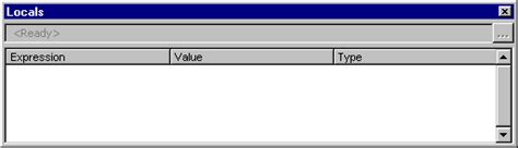 Locals Window Microsoft Visual Basic User Interface Documentation