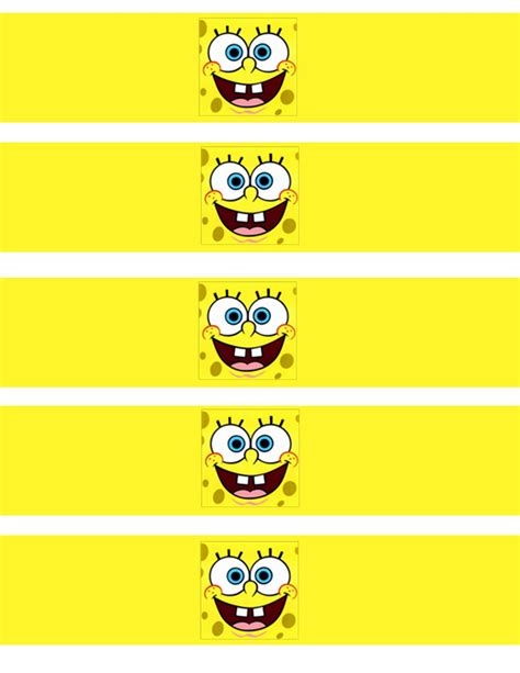 Spongebob Party Printables