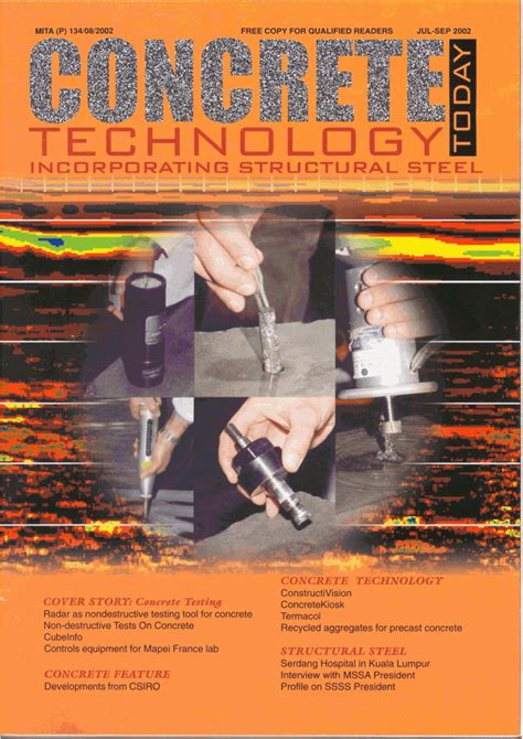 Pdf Non Destructive Tests On Concrete