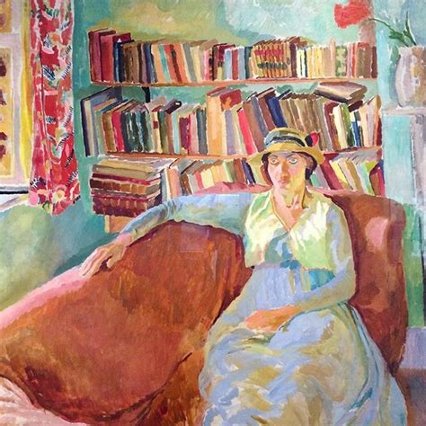Vanessa Bell By Duncan Grant Oil On Canvas 1917 Duncan Grant Oil