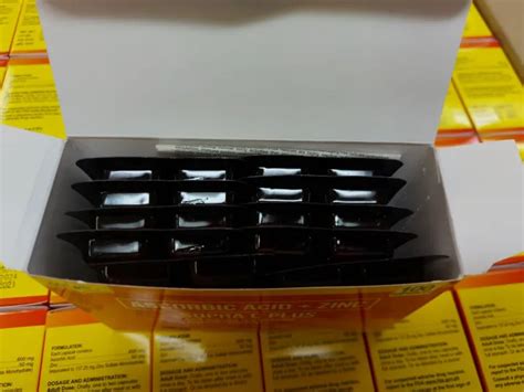Supra C Plus Ascorbic Acid Zinc Lazada Ph
