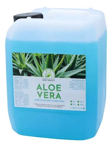 Jabón Corporal De Aloe Vera 5 Litros Envío Gratis