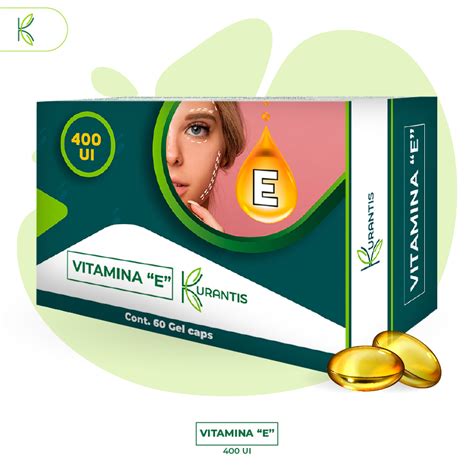 Vitamina E 400 Ui Kurantis