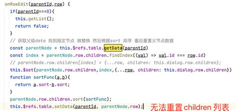 Enhancedtable 能否获取同一级的row 且重置同一级row 例如做排序 不调用 Resetdata 刷新整个数据 · Issue 2005 · Tencenttdesign