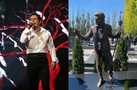 Երևանի քաղաքային պանթեոնում տեղադրվել է Հայկոյի արձանը լուսանկարներ Showbiz Am