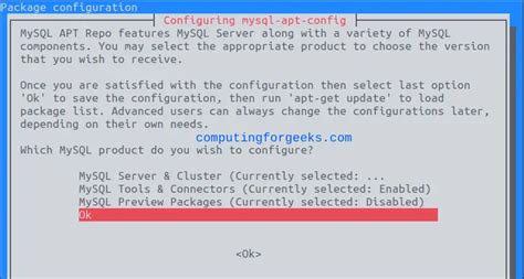 How To Install Mysql On Debian Ubuntu Computingforgeeks