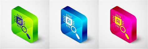 회색 배경에 분리된 미세 회로 Cpu 아이콘이 있는 아이소메트릭 컴퓨터 프로세서 회로 기판이 있는 칩 또는 Cpu 마이크로