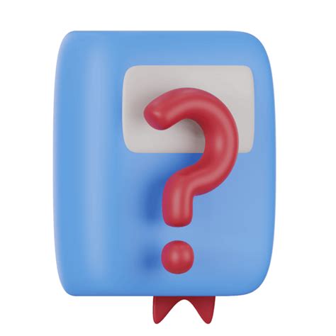 3d Question Mark Icon Pngs For Free Download