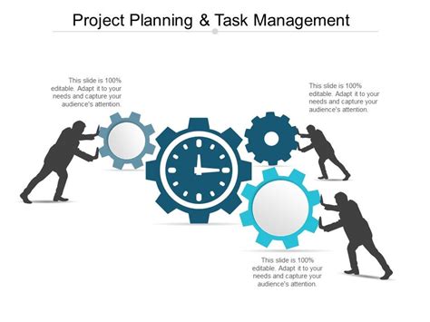 Project Planning And Task Management Ppt Powerpoint Presentation File Skills