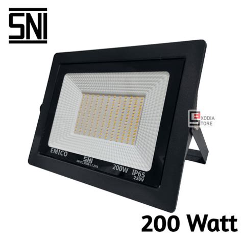 Promo Lampu Sorot SMD LED Watt IP Lampu Tembak Floodlight Utk