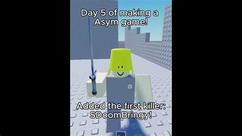 Day 5 Of Making A Asym Game Roblox Shortvideo Asymmetricalhorror