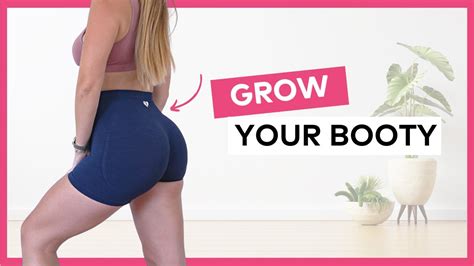 BEST Exercises To Grow Butt At Home MOVES Mins YouTube