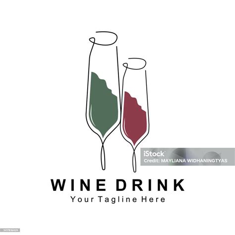 음료 와인 로고 디자인 유리 일러스트 레이 션 알코올 음료 병 회사 제품 벡터 0명에 대한 스톡 벡터 아트 및 기타 이미지 0명 건강관리와 의술 고급 Istock