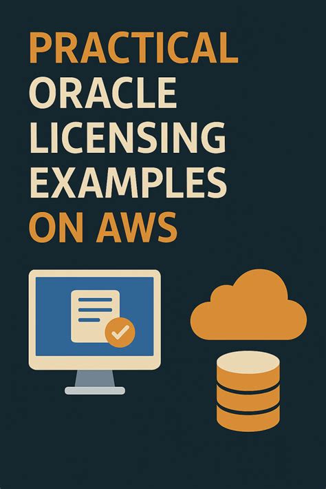 a guide to oracle licensing on aws