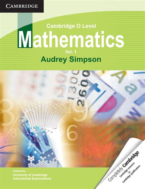 Cambridge O Level Mathematics Vol 1 By Cambridge University Press Education Issuu