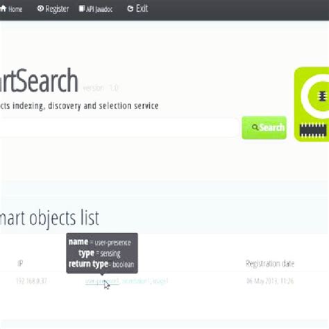 A Jsp Web Interface To Interact With The Discovery Service Download