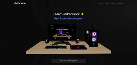 Jai Parasher On Linkedin Webdevelopment Portfolio Reactjs Threejs