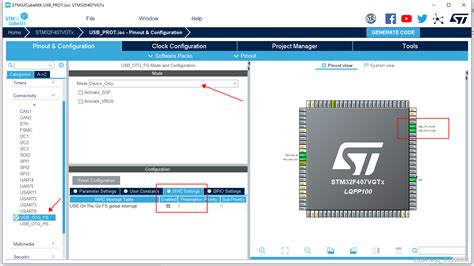 Stm32f40 Usb虚拟串口 Hal库stm32f4 Usb Csdn博客