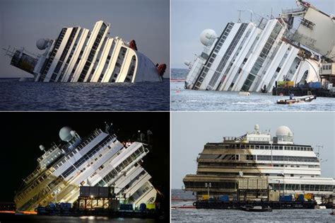 Costa Concordia Astonishing Time Lapse Video Shows How Engineers