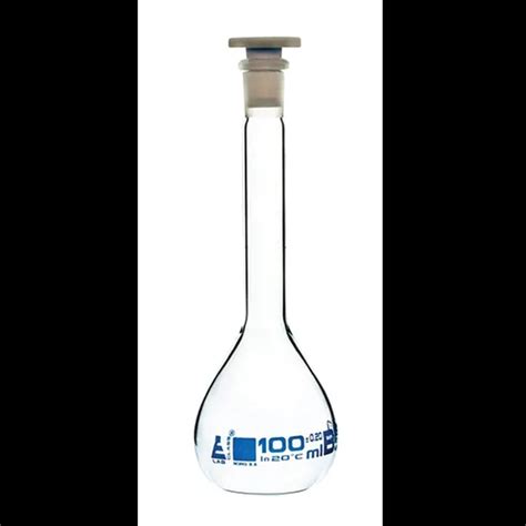 100 Ml Grade B Volumetric Flasks Pack Of 2