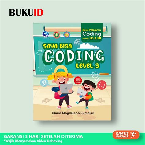 Jual Buku Pelajaran Coding Untuk Sd Dan Mi Saya Bisa Coding Level 3