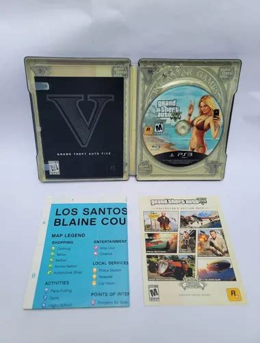 Grand Theft Auto V Rockstar Games Ps3 Steelbook Mercadolibre
