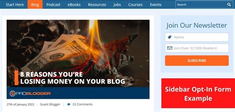Opt In Form Examples TermsFeed