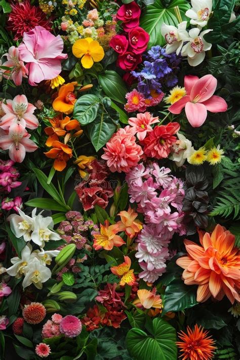 Lush Botanicals Bursting With Color Setting The Stage For A