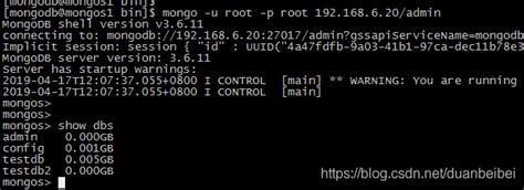 mongodb分片集群 sharded cluster 搭建过程 mongodb分片集群搭建 csdn博客