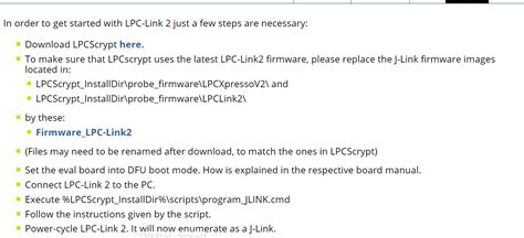 Solved Lpc Link2 As Debug Probe For Imx Rt1170 Evk Nxp Community