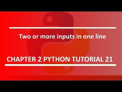 Two Or More Input In One Line Python Tutorial 21 Empower Youth