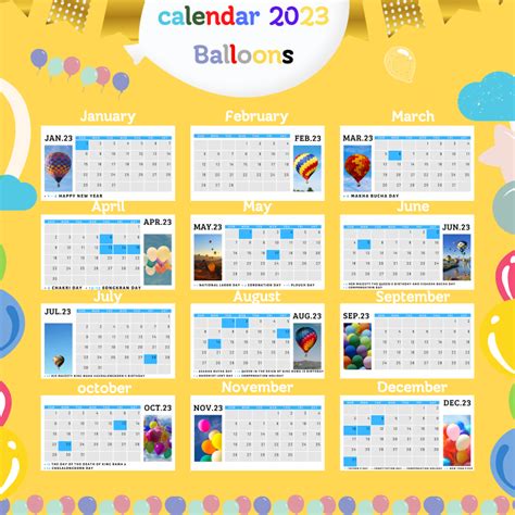 ดาวน์โหลดเลย ปฏิทินปี 2566 2023 มีให้เลือกถึง 8 แบบ พร้อมวันหยุด