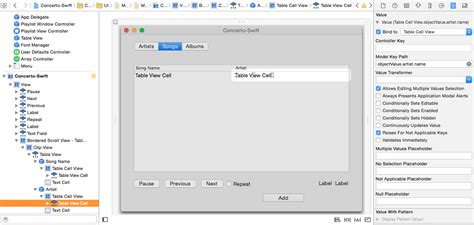 Cocoa Binding Core Data Entity To NSTableView Model Key Not Working