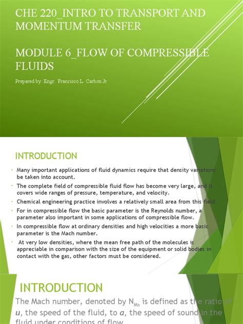 Analysis Of Compressible Fluid Flow Through Nozzles Exploring The Fundamental Concepts And