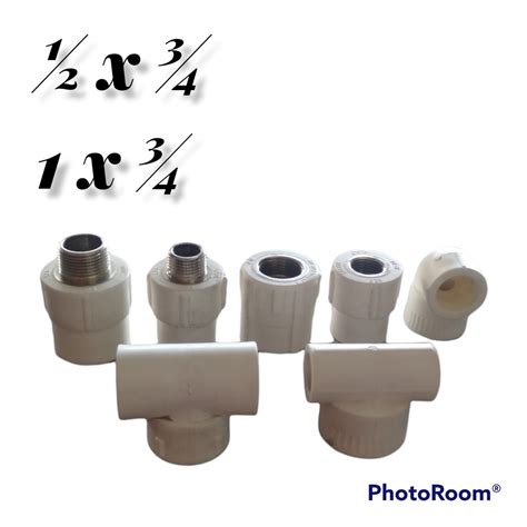 Ppr Fittings Male Adaptor Tee Female Elbow Female Reducer Shopee Philippines