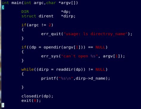 Linux 基础篇 Dir Dirent Stat Csdn博客