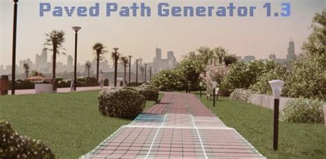 Blender插件3d道路生成器paved Path Generator 设计宝藏