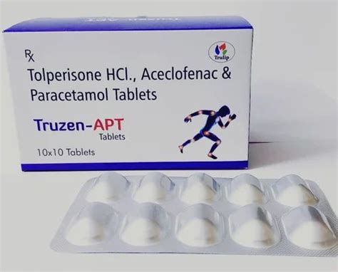 Tolperisone Paracetamol Tablet 50 Mg At ₹ 1500 Box In Panchkula Id 2850108461130