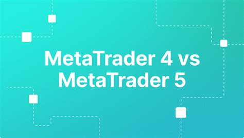 Metatrader 4 Vs Metatrader 5 Differences And Alternatives