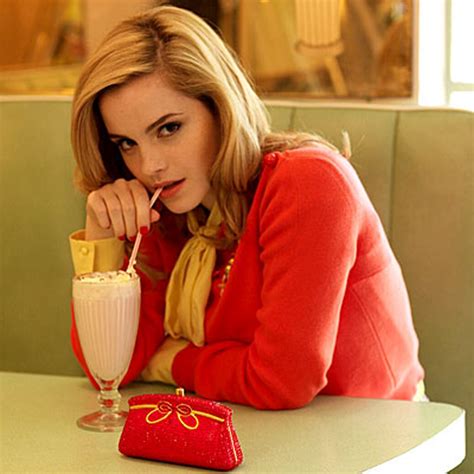 Celebs Eating Emma Watson