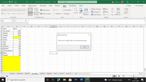 How To Use VBA To Check If A Cell Is Empty In MS Excel VBA And VB Net Tutorials Education And