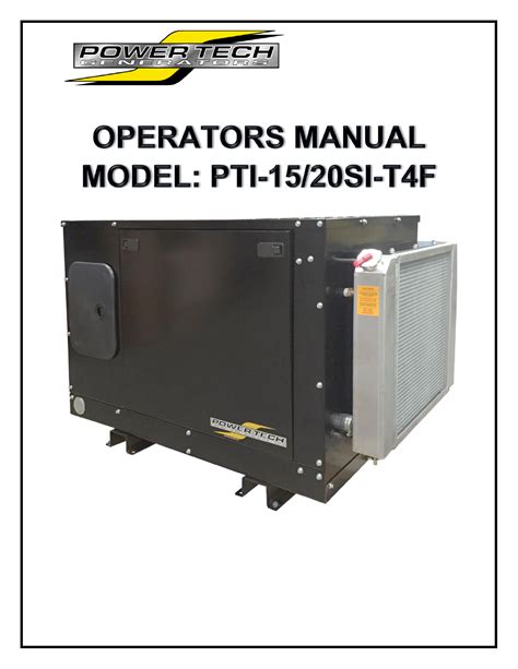 Bedienungsanleitung Powertech Pti 15 Seite 1 Von 26 Englisch