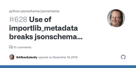 Use Of Importlib Metadata Breaks Jsonschema Usage In AWS Lambda Issue