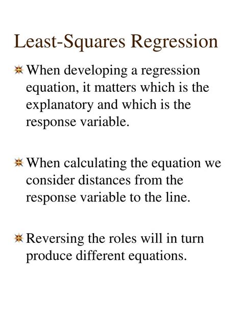 Ppt Least Squares Regression Powerpoint Presentation Free Download