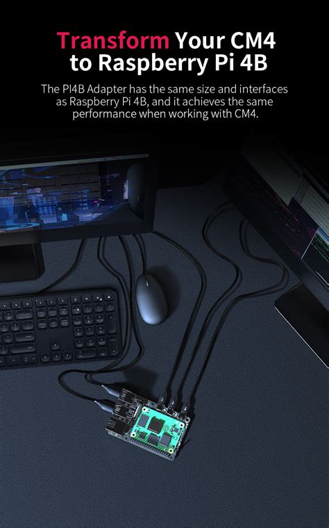 Bigtreetech Pi4b Adapter V10 For Cm4 Or Cb1 3d Bro