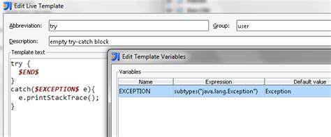 what s cool in intellijidea part ii live templates java code geeks