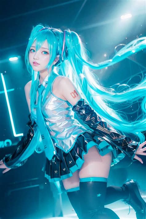 Hatsune Miku Cosplay By Pegura1010 On Deviantart