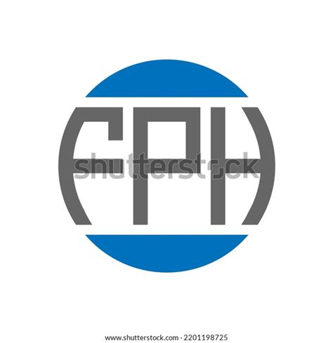 Fph Letter Logo Design On White Stock Vector Royalty Free 2201198725
